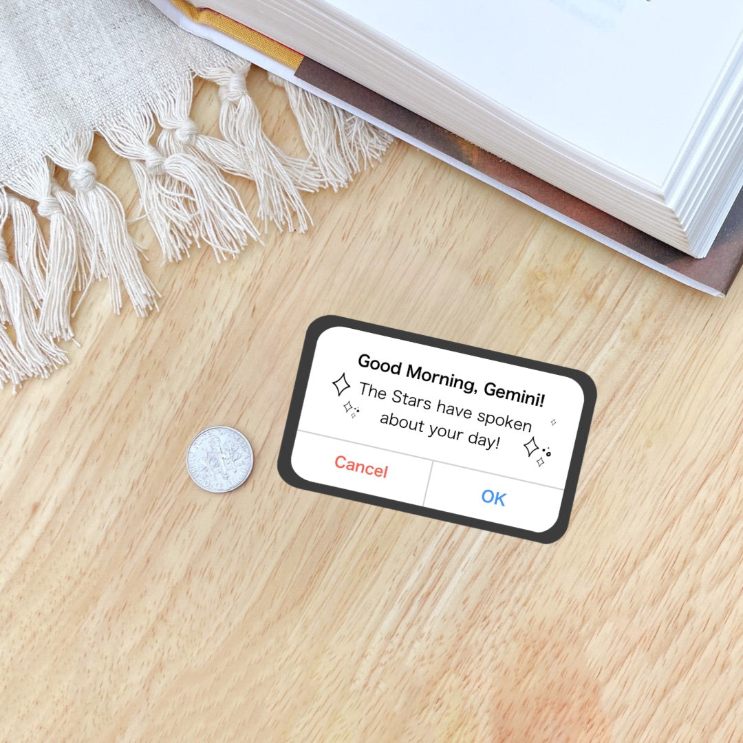 Zodiac Academy Atlas Horoscope Phone Message | Officially Licensed ...