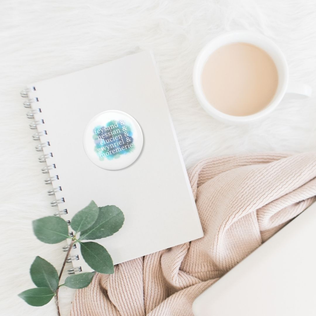 ACOTAR Ships Pin | Bookish Pinback Button – Serafine Art & Design