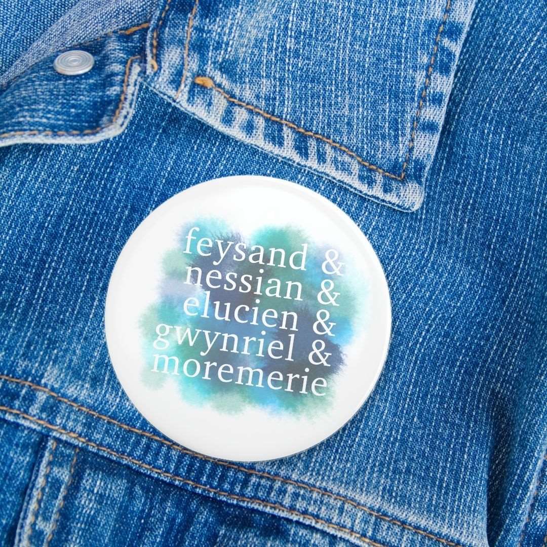 ACOTAR Ships Pin | Bookish Pinback Button – Serafine Art & Design