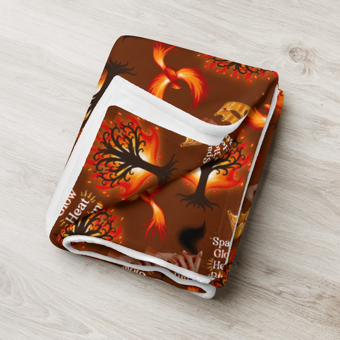 Spark of the Everflame Throw Blanket | Kindred’s Curse Saga by Penn Co ...